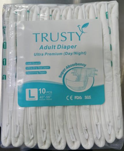 (40 Pieces) Ultra Premium (Day & Night) Tape 2600ml (L) | Trusty Adult ...